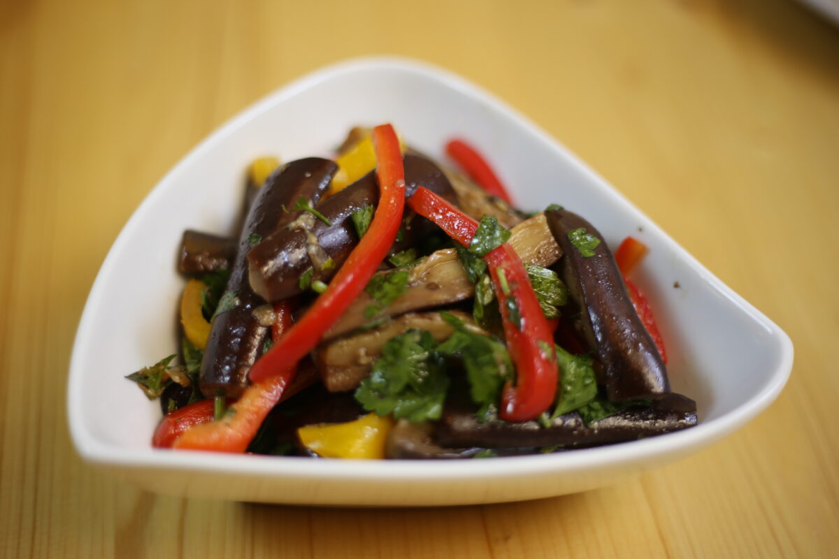 SAUTEED EGGPLANT – Zira Uzbek Kitchen